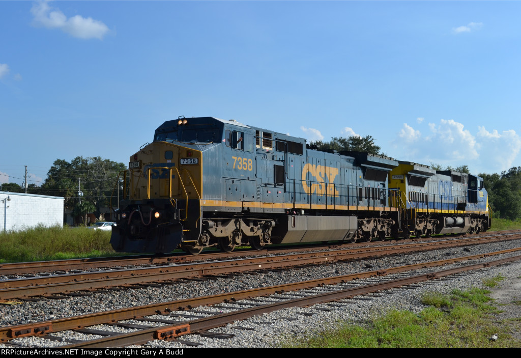 CSX CW40-8 7358 EX CR 6193
